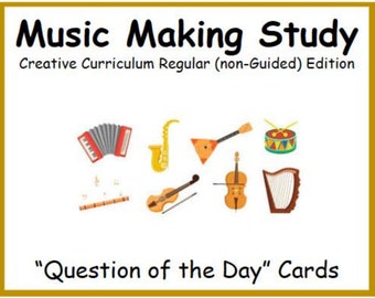 Creative Curriculum Signs Study-question of the Day - Etsy