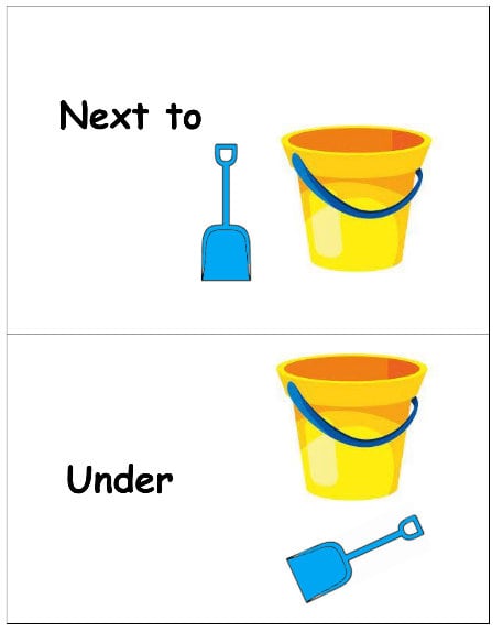 Summer Positional Words - Etsy