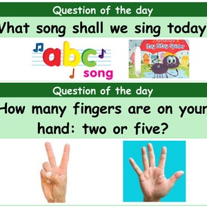 Question of the Day Cards - First Six Weeks (creative Curriculum ...