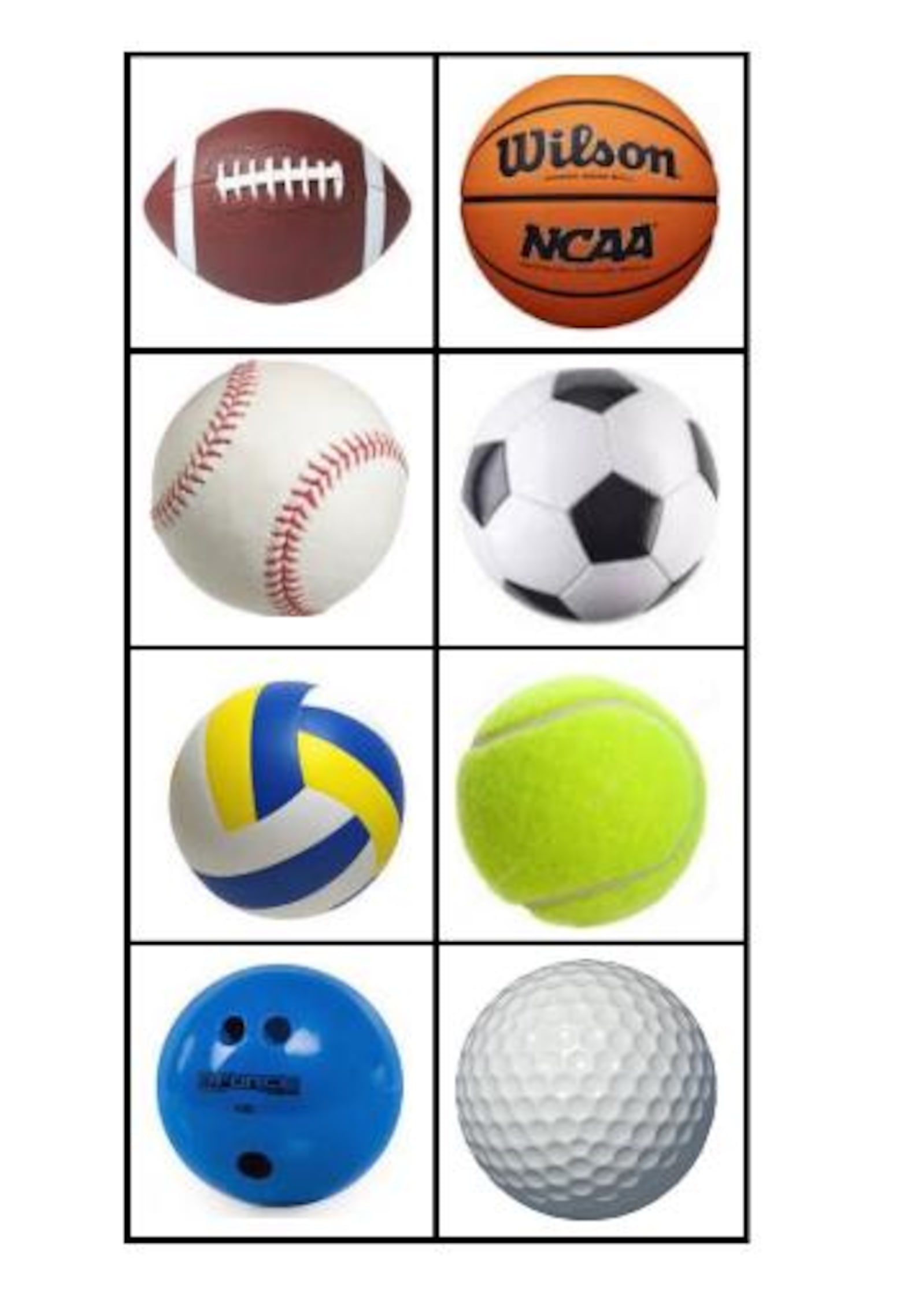 Ball Vocabulary Book - Etsy