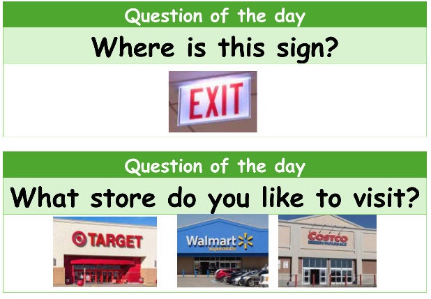 Question of the Day Cards - Signs Study (creative Curriculum Regular ...
