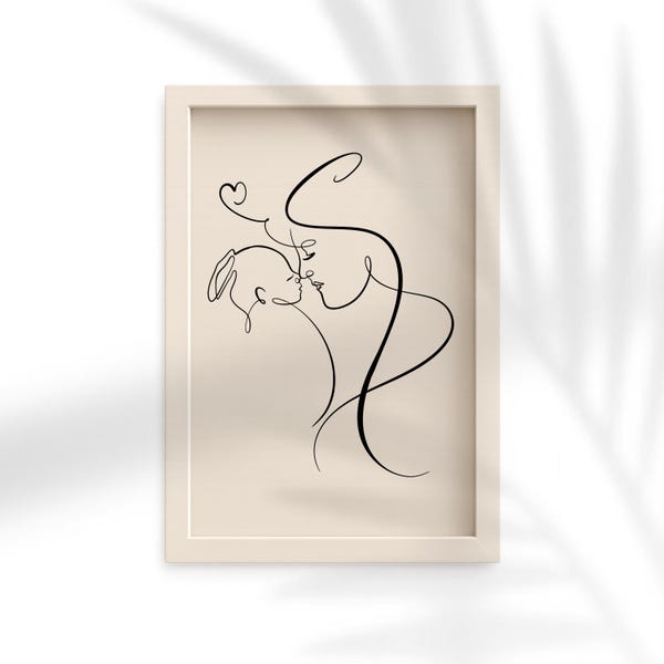 Oneline Art Drawing - Etsy