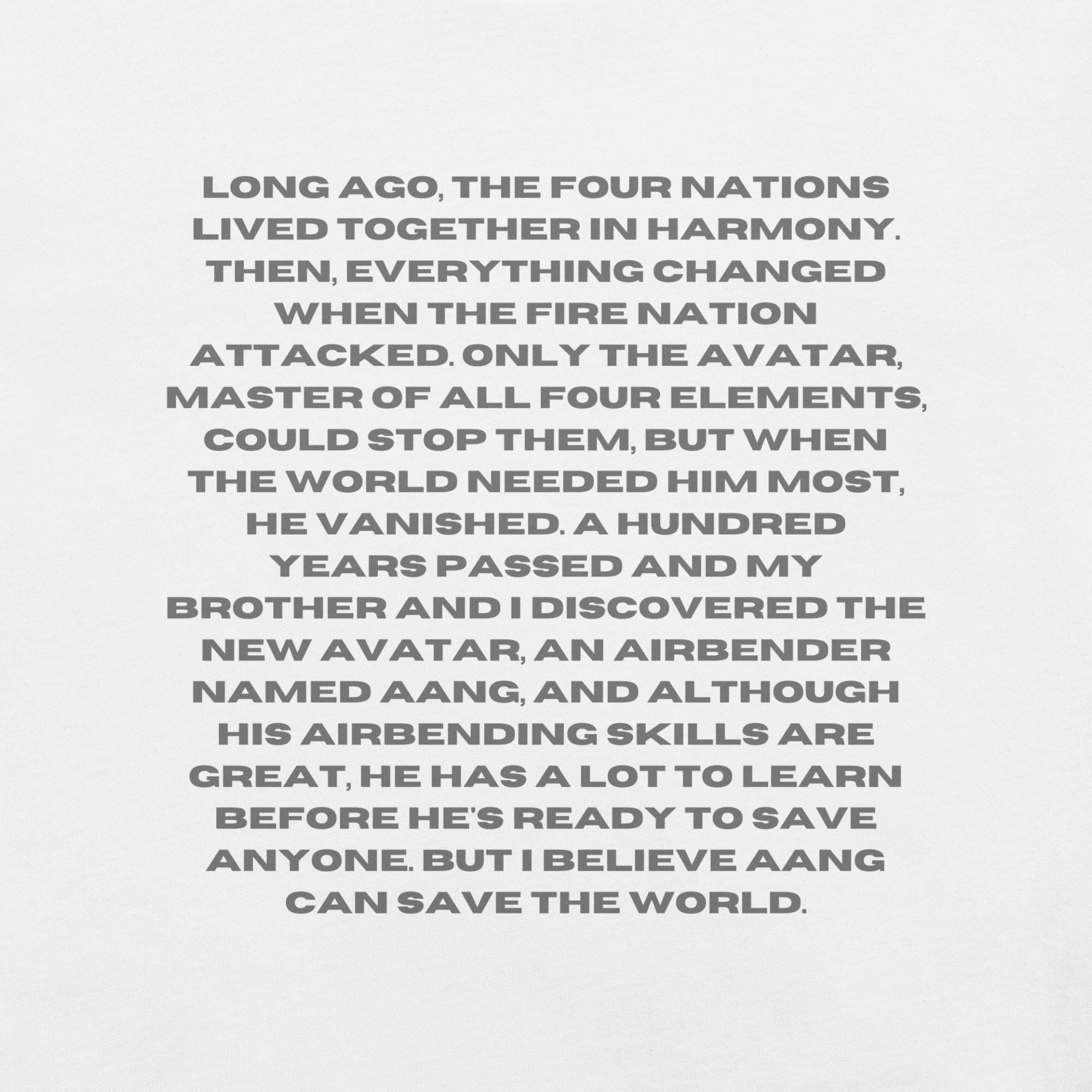 ATLA Theme Shirt - Etsy