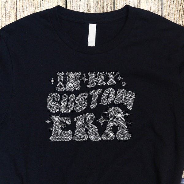 Rhinestone Tshirt - Etsy