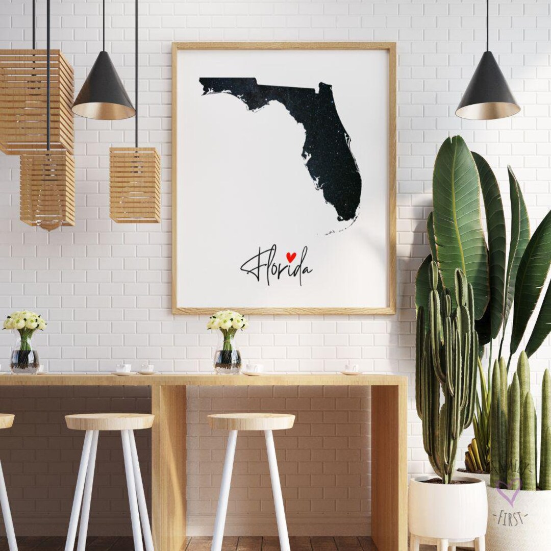 Florida Dreaming: Printable Wall Art for a Sunshine State Enthusiast ...