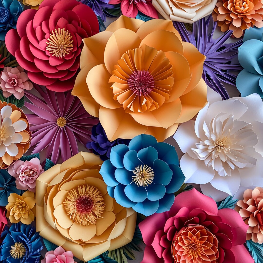 Creating Handmade Paper Flowers With Finesse - Etsy