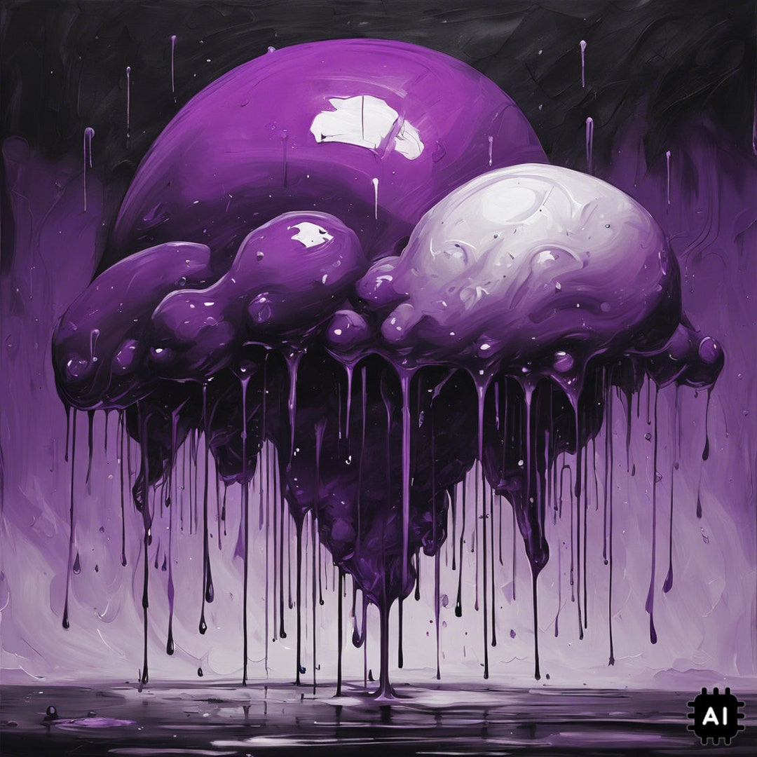 Galaxy Drip Pngs - Etsy