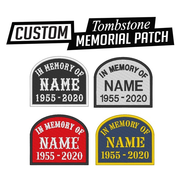 Biker Memorial Patch - Etsy