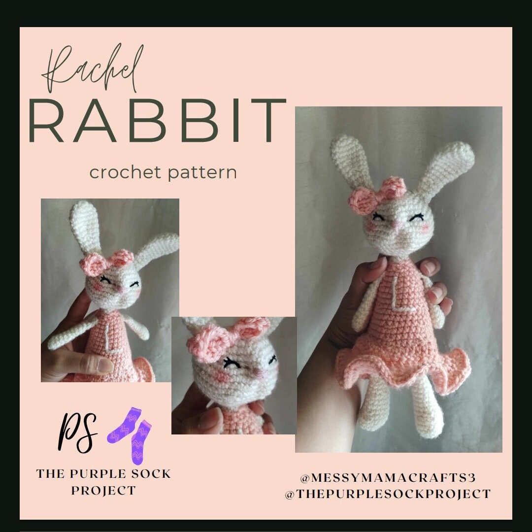 2-for-1 Rachel and Rebecca Rabbit PATTERNS ONLY - Etsy