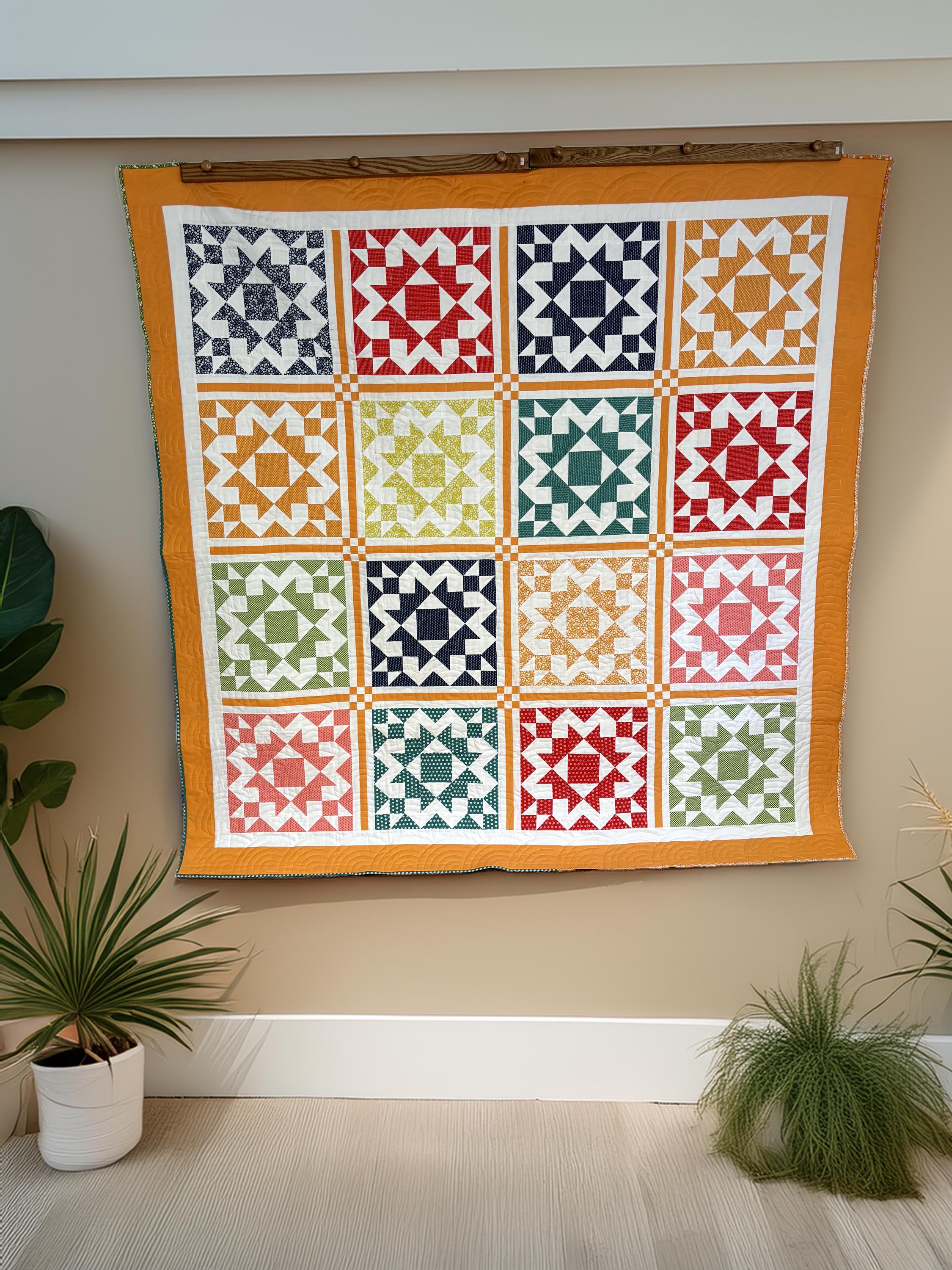 Summer Star Quilt Pattern - PDF - Etsy