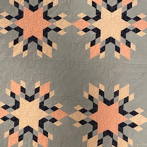 Stars in Bloom Quilt Pattern - PDF - Etsy