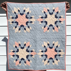 Stars in Bloom Quilt Pattern - PDF - Etsy