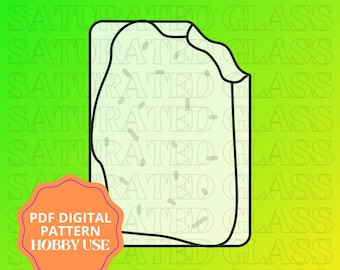 Joint Smoking Furby Pattern, Craft Stained Glass Pattern, Nostalgia ...