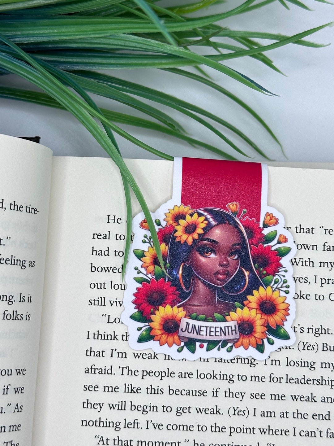 Juneteenth Women Magnetic Bookmarks, Image on Both Sides. Black Women ...