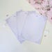 Lace Envelope and Letter Paper Set | Cute Purple Stationery Kit for ...