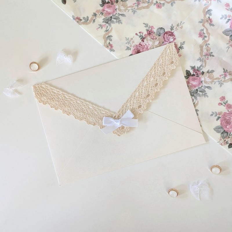 Lace Wedding Invitations - Etsy