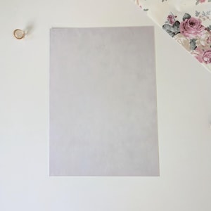 Elegant Letter Writing Paper Set | 5x7 Taupe Cardstock Blank Lined ...