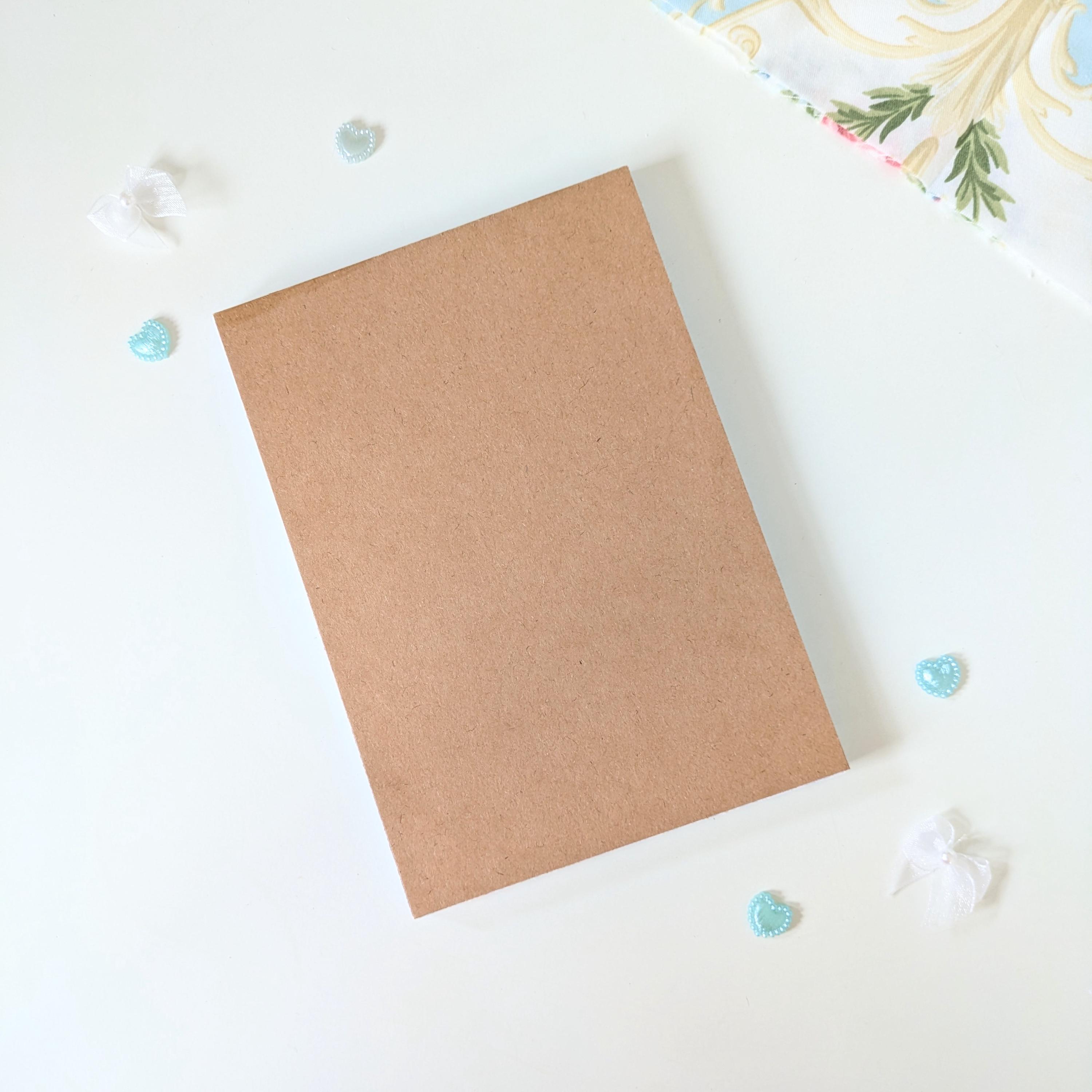 Blueberry Notepad - 50 Tear-off Pages | Handmade A6 Blue Plaid Memo Pad ...