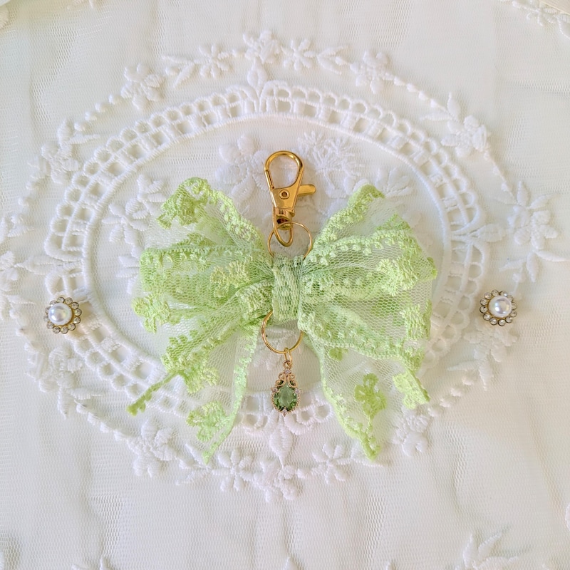 Bag Charms Lime Green - Etsy