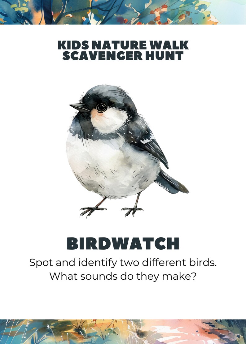 Kids Nature Walk Scavenger Hunt Journal - Etsy