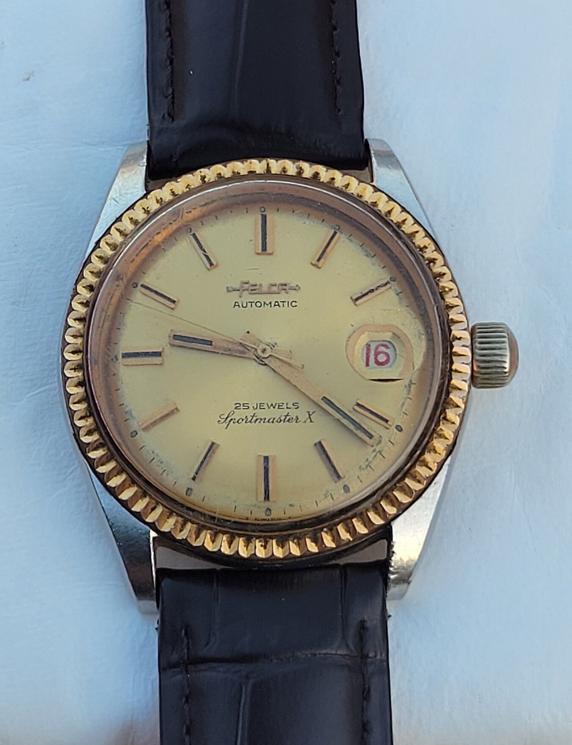 Vintage Felca Sportmaster X Automatic Swiss Made Rare Men's Wrist Watch ...