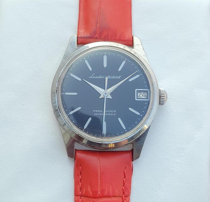 Vintage 1960s Citizen Leader Student Men's Wrist Watch - Etsy