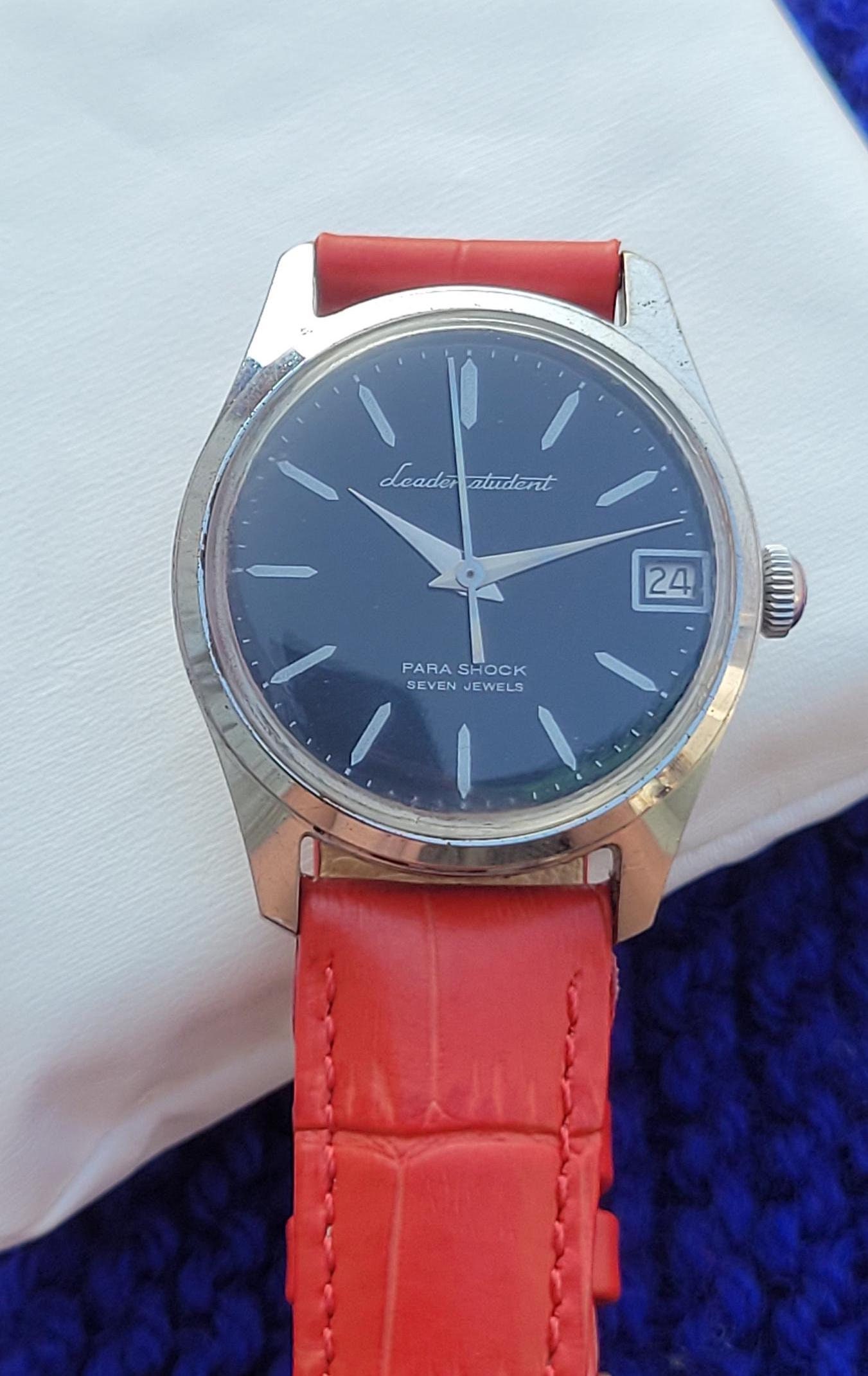 Vintage 1960s Citizen Leader Student Men's Wrist Watch - Etsy
