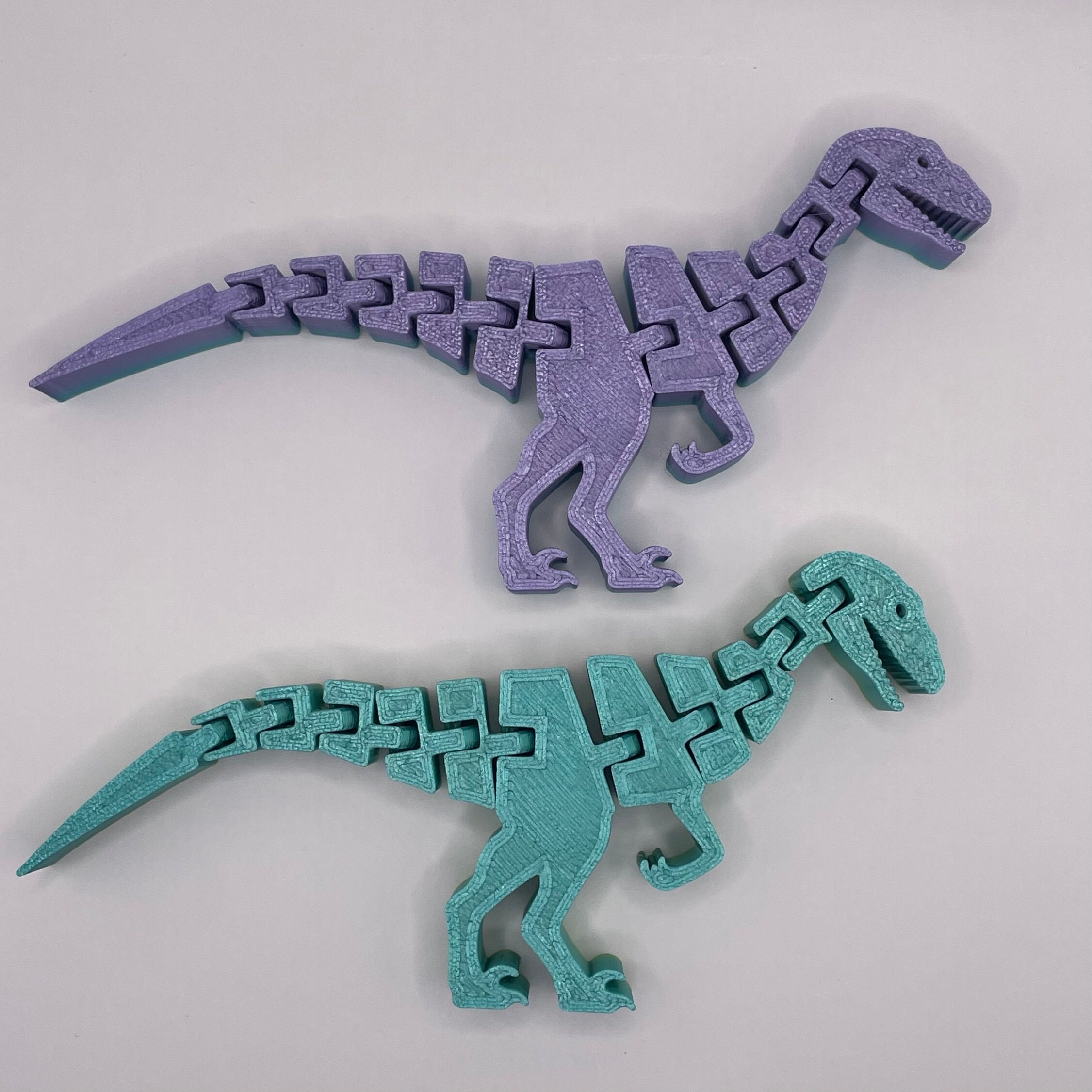 Articulated Raptor Fidget Flexible 3D Printed, Sensory Calming Toy ...