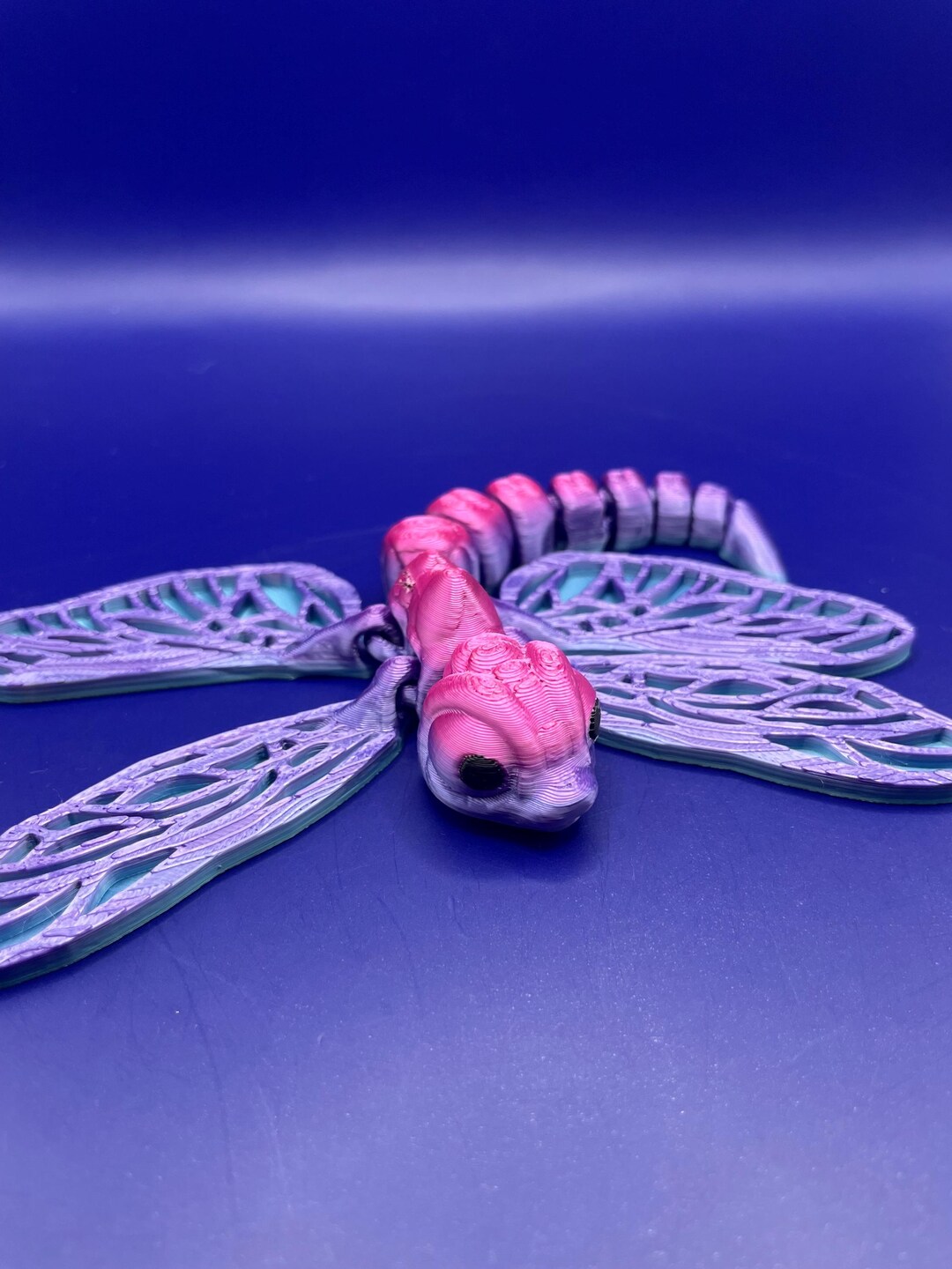 Articulated Dragonfly Fidget Flexible 3D Printed, Sensory, Calming, Desk Fidget, Birthday Gifts ...