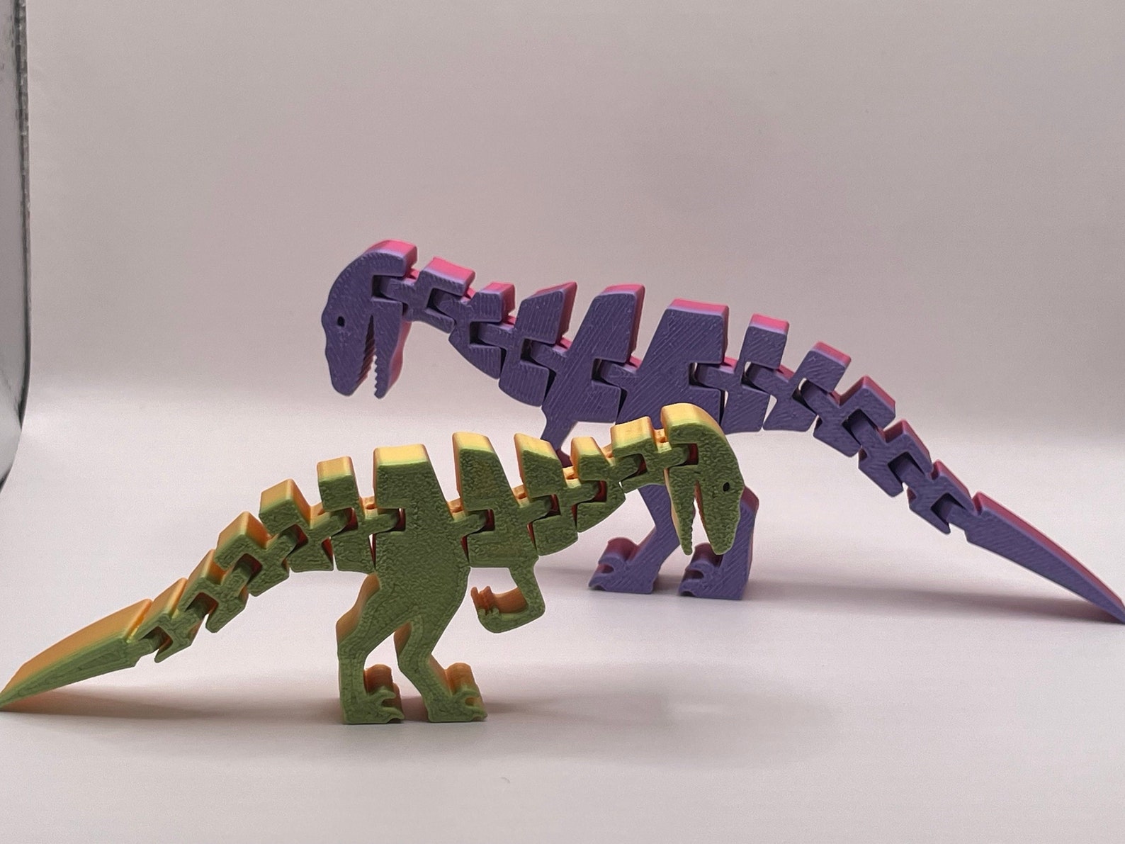 Articulated Raptor Fidget Flexible 3D Printed, Sensory Calming Toy ...