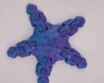 Articulated Snake Fidget Flexible 3D Printed 3 Sizes - Etsy