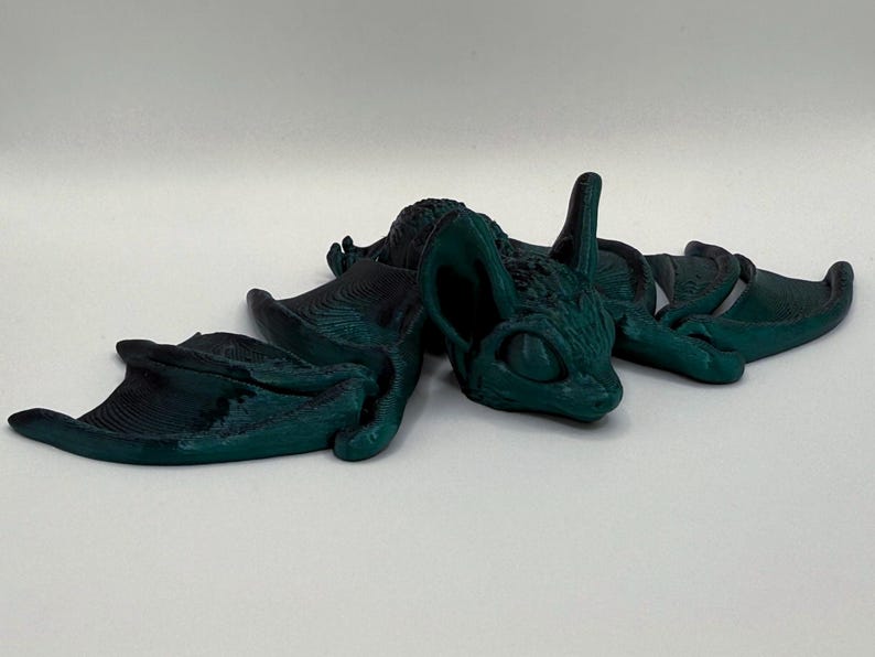 Spooky 3D Printed Bat Fidget & Halloween Decoration! - Etsy