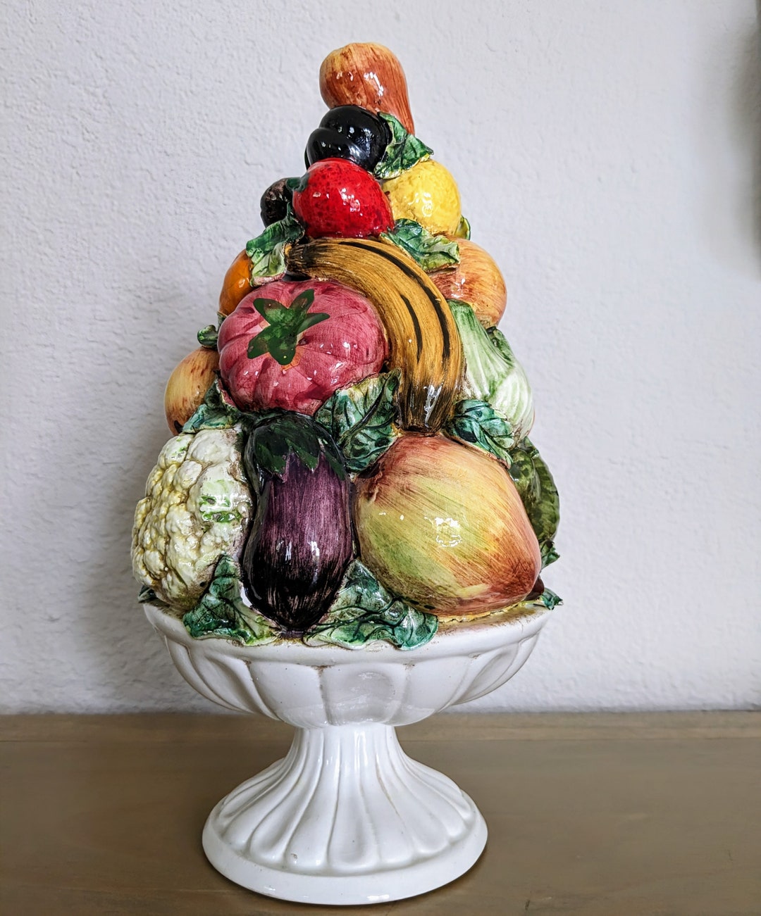 Italian Capodimonte Style Topiary Tree Centerpiece - Etsy