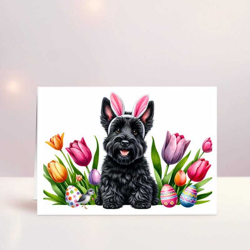 Dog Easter Greetings - Etsy