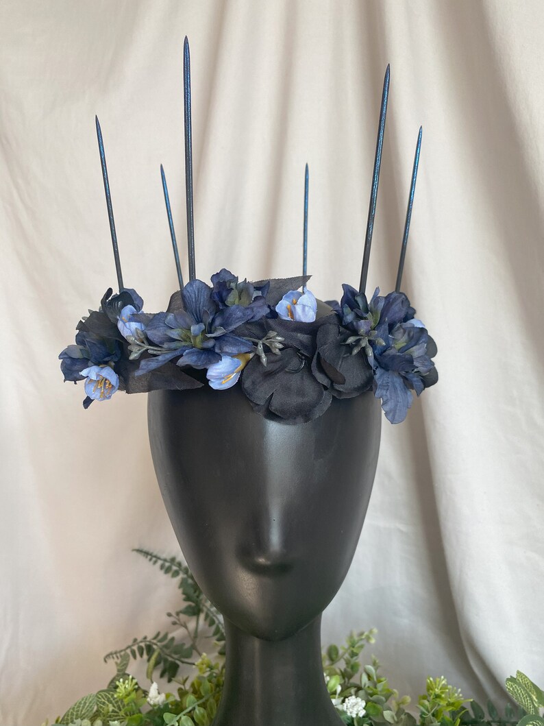 Hades Greek God Flower Crown - Etsy