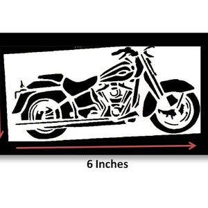 Motorcycle Ride Stencil Painting Scrapbooking Layering Paint Tracing ...