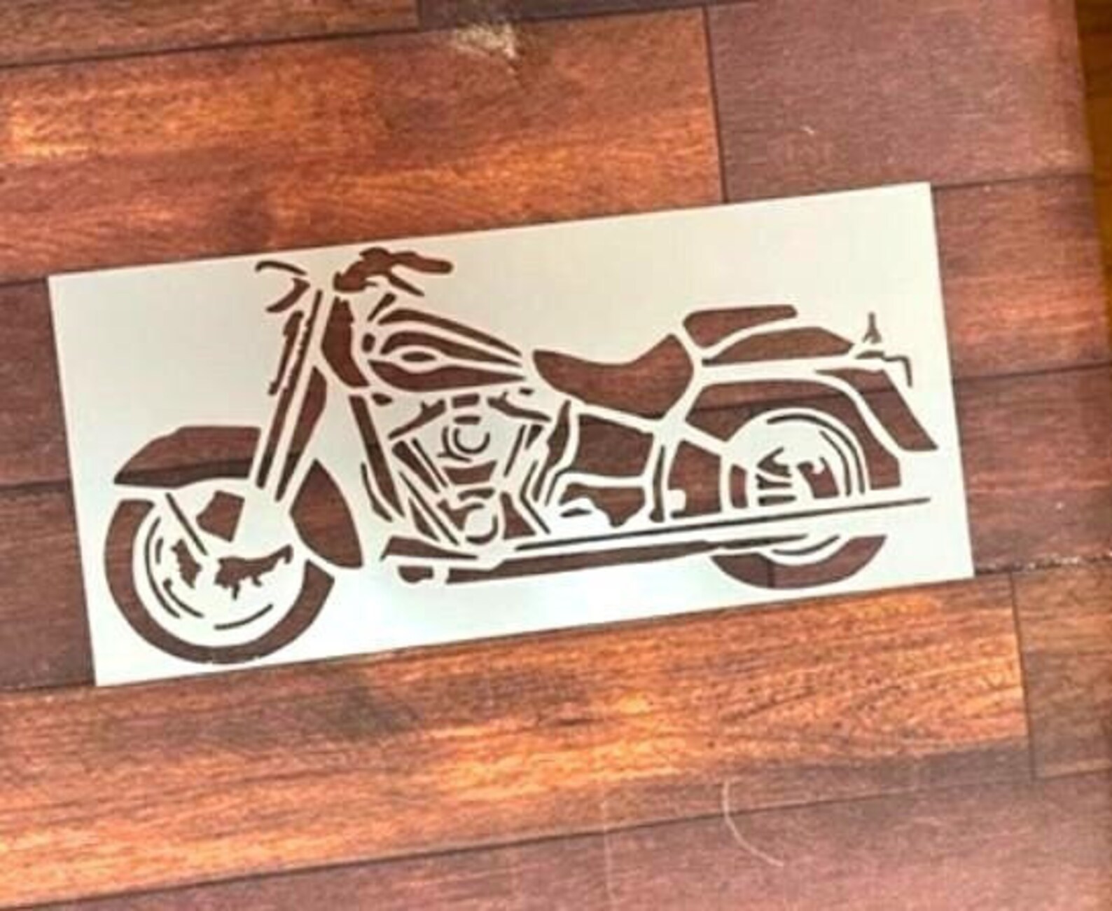 Motorcycle Ride Stencil Painting Scrapbooking Layering Paint Tracing ...