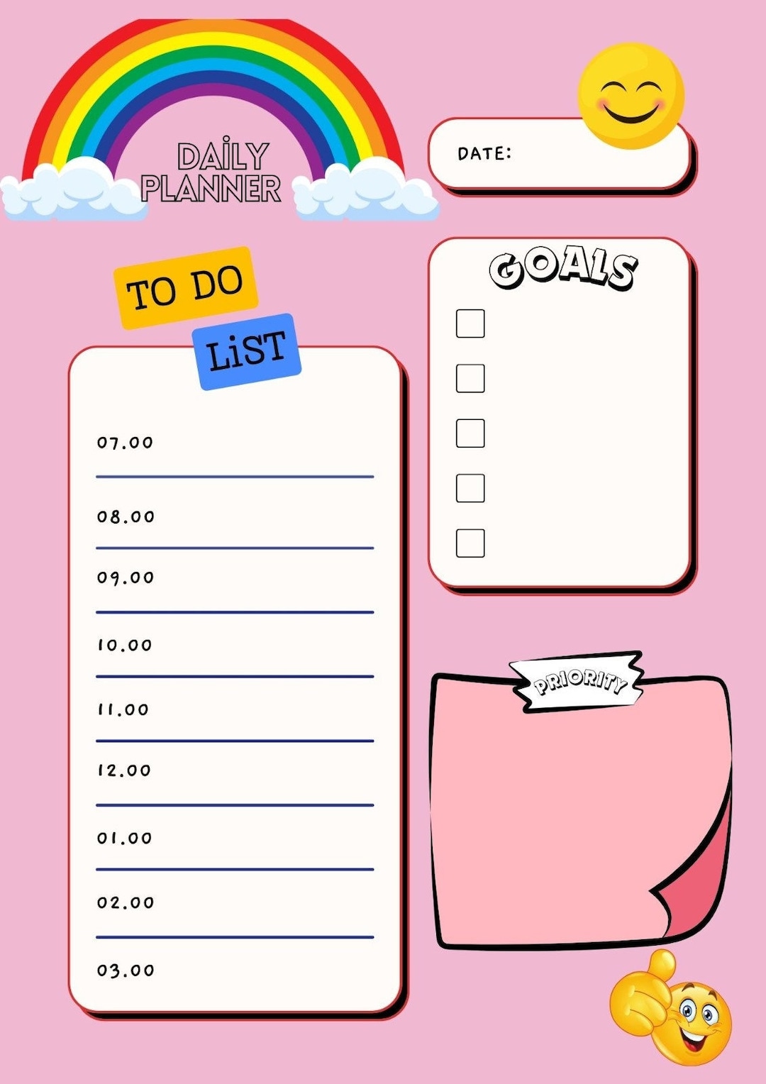 Practical Weekly Planner Boost Productivity With Goal Setting, Habit ...