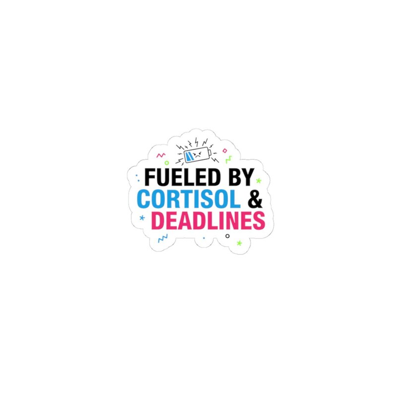 Cortisol Sticker - Etsy