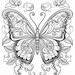 Printable Magic Butterfly Coloring Pages for Children and Adults ...