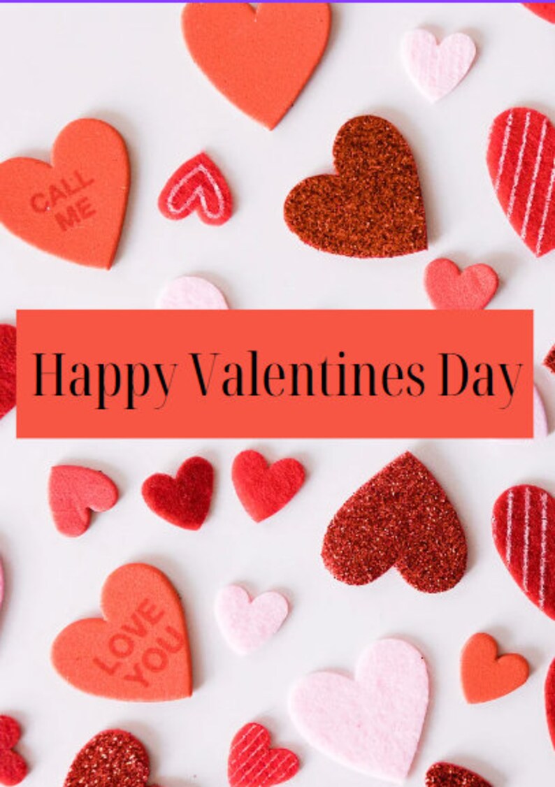 Valentines Day Card - Etsy