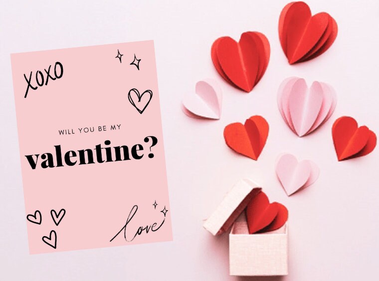 Digital Valentines Day Card - Etsy