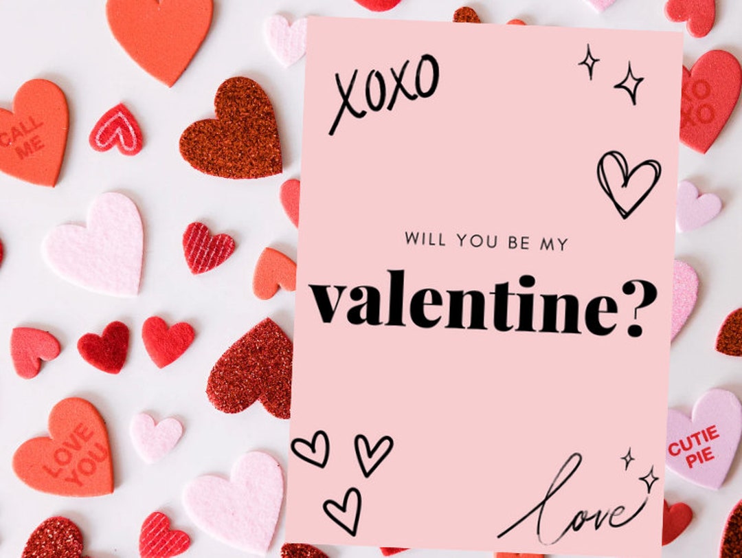 Digital Valentines Day Card - Etsy