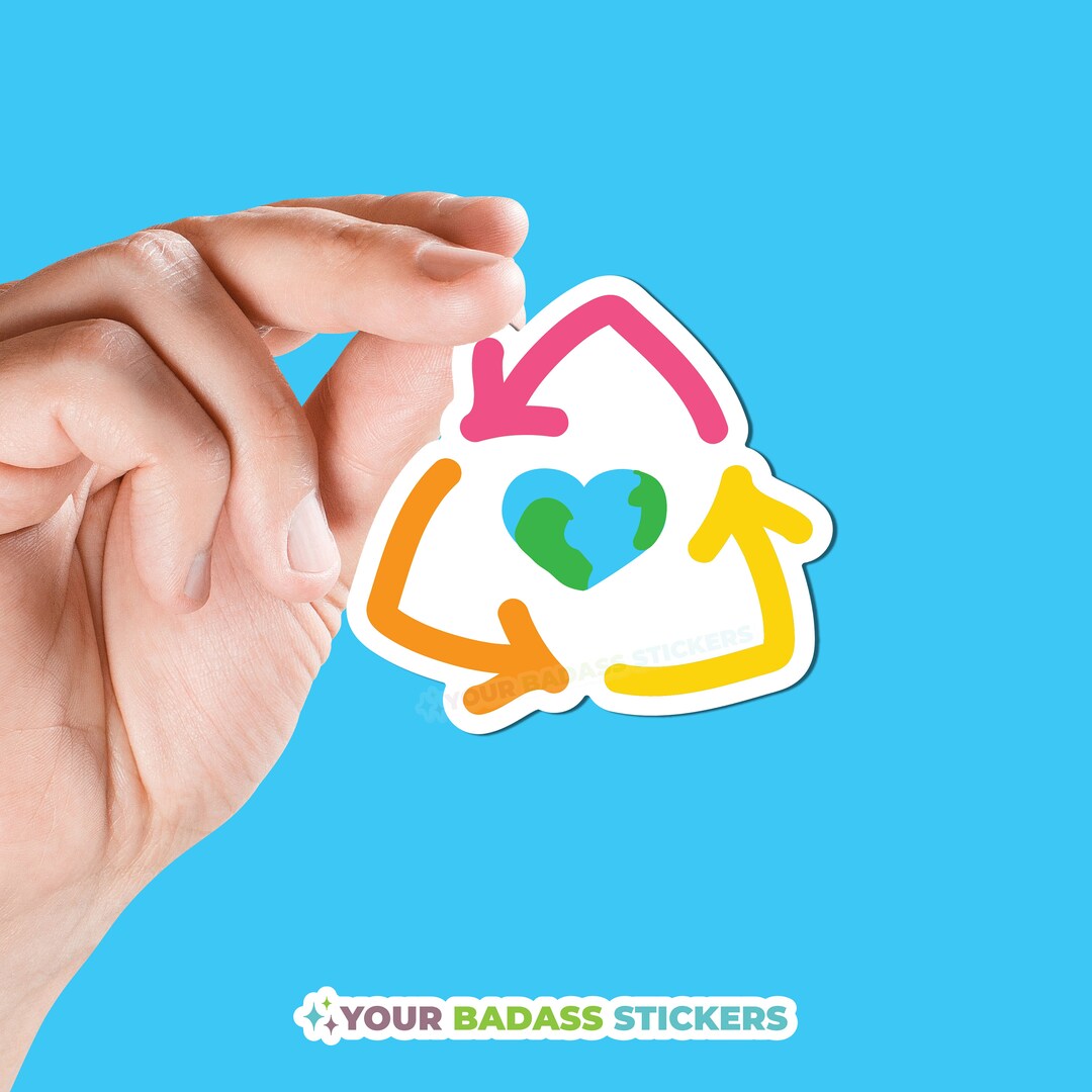 Recycling Sticker Recycling Don't Litter Save the Earth Inexpensive ...
