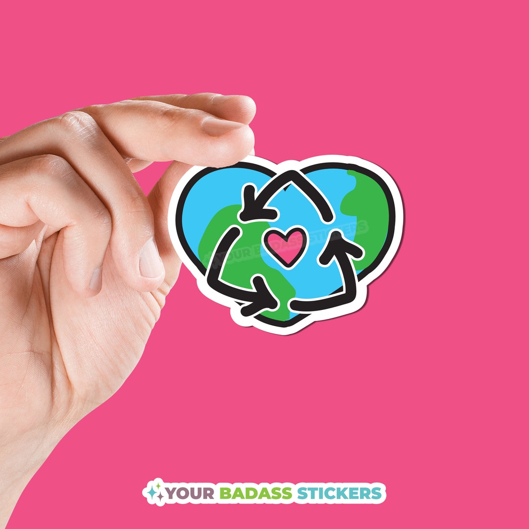 Recycling Sticker Recycling Don't Litter Save the Earth Inexpensive ...