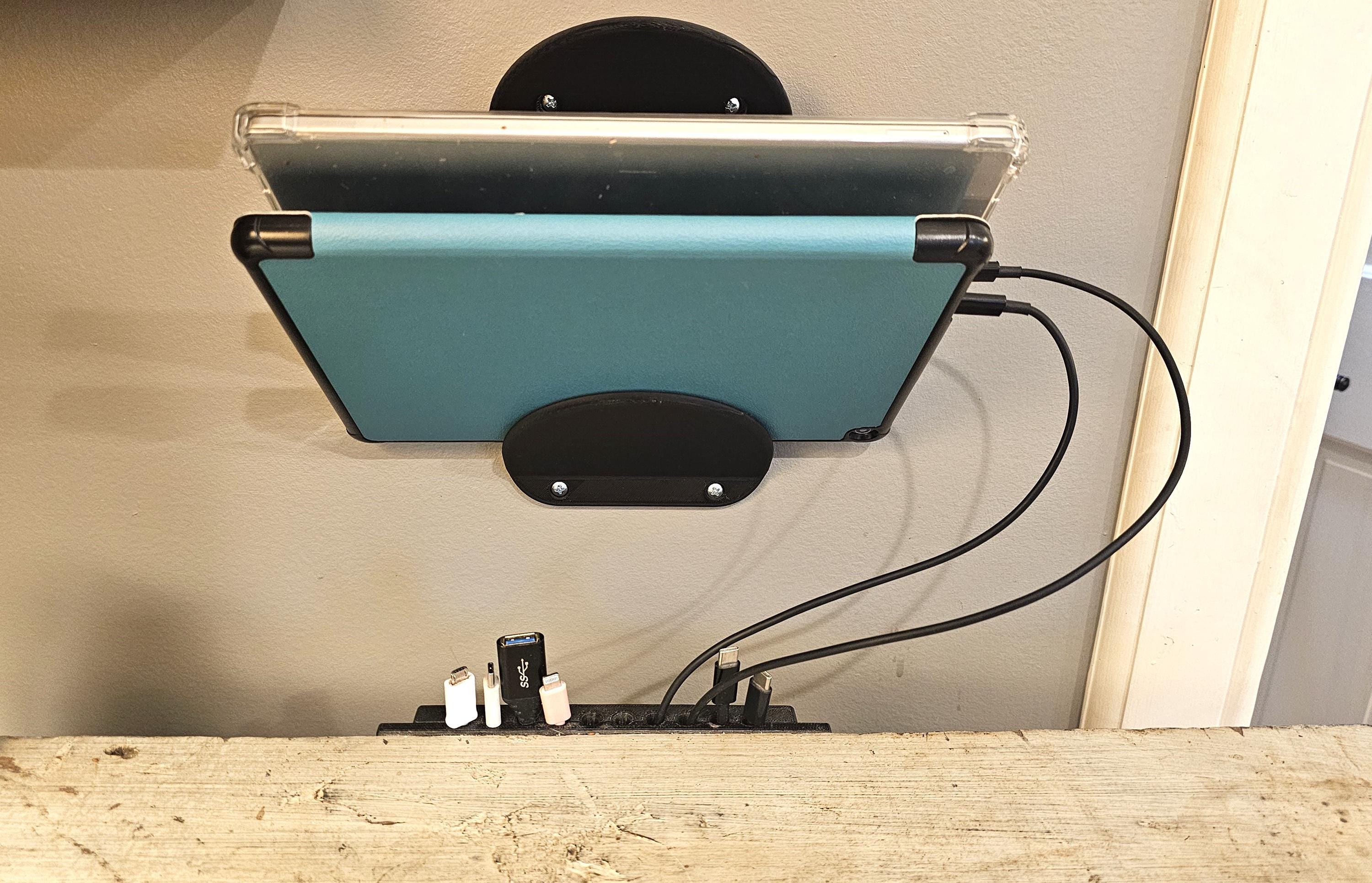 Wall-mounted Tablet & Phone Shelf: Multi-device Organizer - Etsy