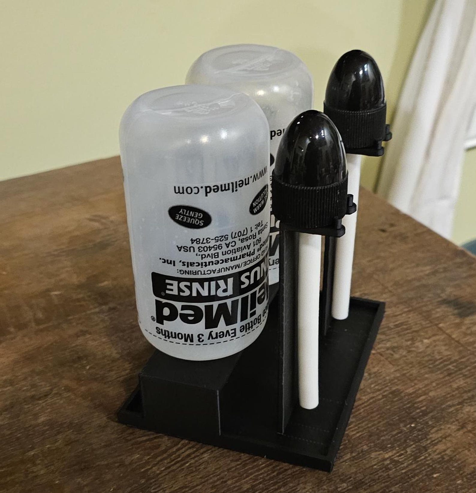 8oz Sinus Rinse Bottle Drying Rack: Compact Bathroom Organizer - Etsy