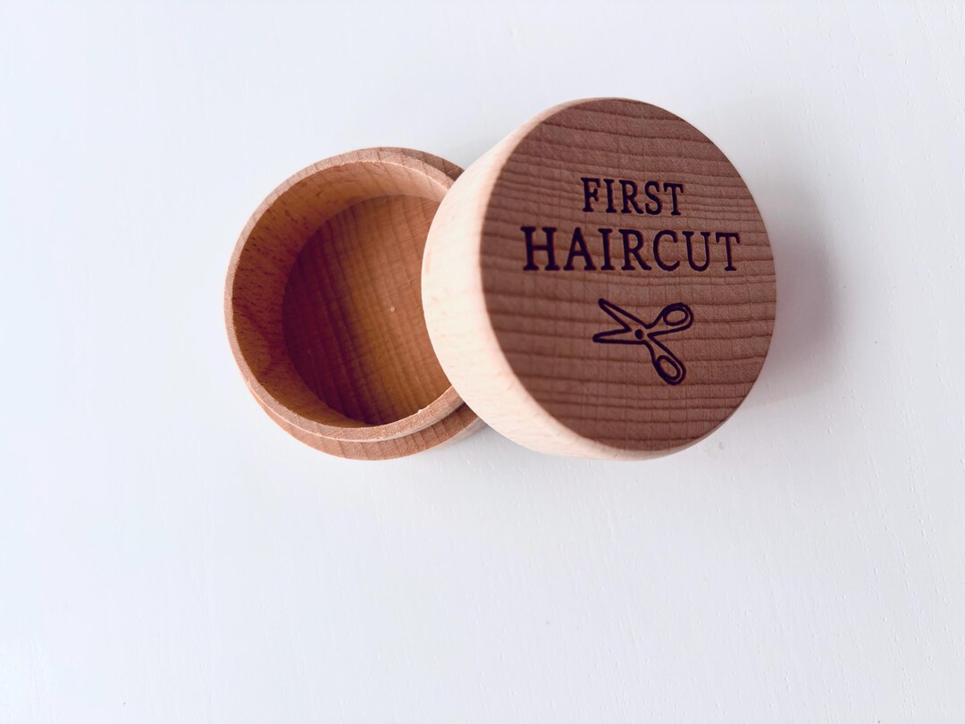 Baby First Hair Cut Keepsake Box | Baby Precious Memories | Baby Shower ...