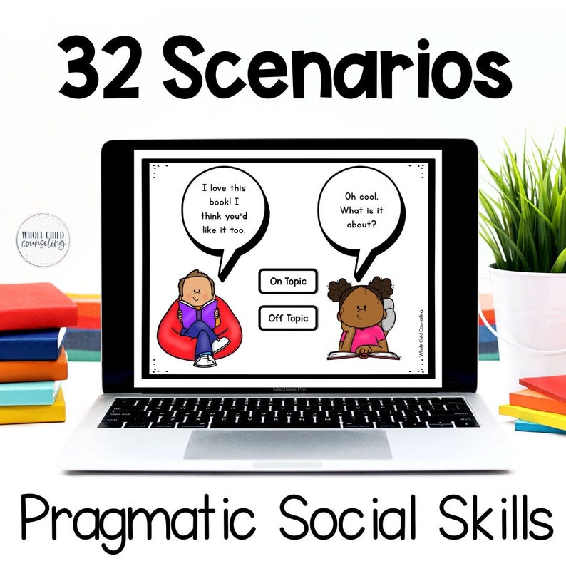 Pragmatic Social Skills and Communication Skills Bundle, Speech Therapy ...