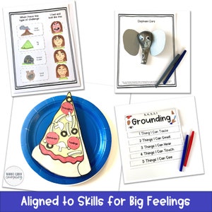 Coping Skills Arts & Crafts Ebook for Social Emotional Learning, CBT ...